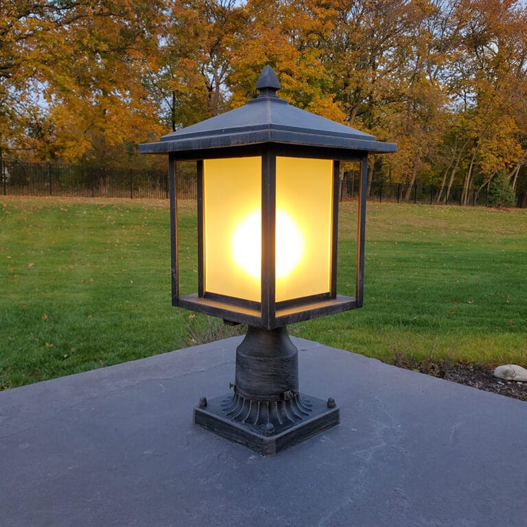 Modern Pillar Light—TS-PL101 - Tru-scapes.com